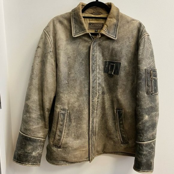 Vintage | Jackets & Coats | Acton The Olde Hide House Vintage Oversized ...